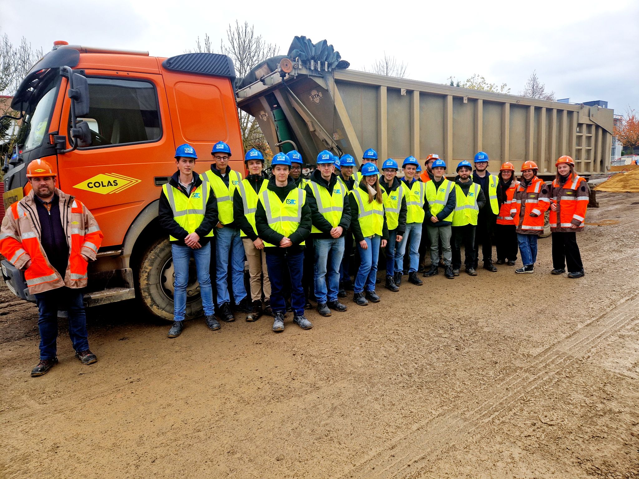 ITC2 - visite de chantier COLAS - ESITC